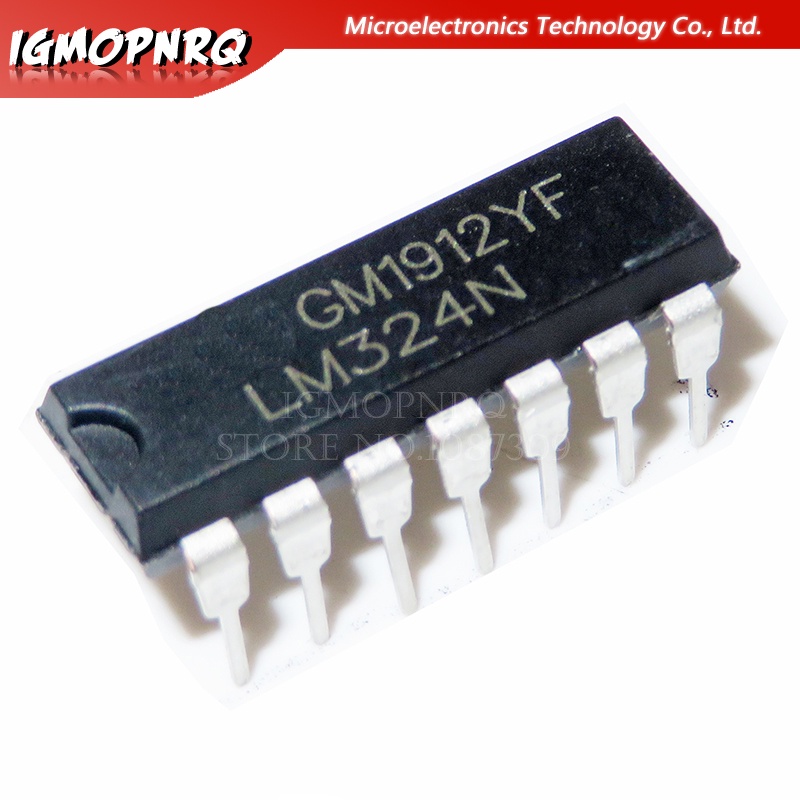 10pcs LM324N LM324 LM339N LM339 DIP-14 Operational Amplifiers - Op Amps ...