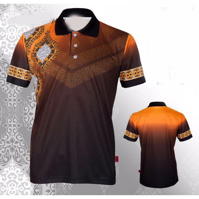 XS-3XL JERSEY / Full sublimation POLO t shirt COUPLE SET BROWN | Shopee ...