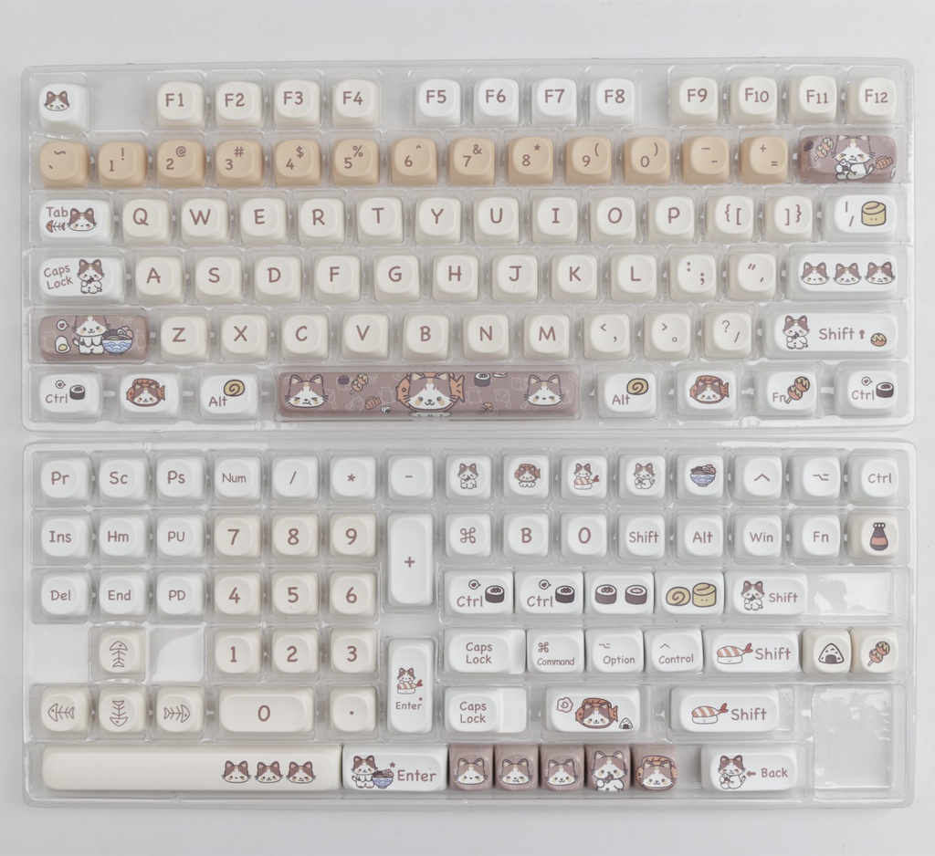 【Local Delivery】Meow Meow Keycaps MOA Profile Personalized Keycap For ...