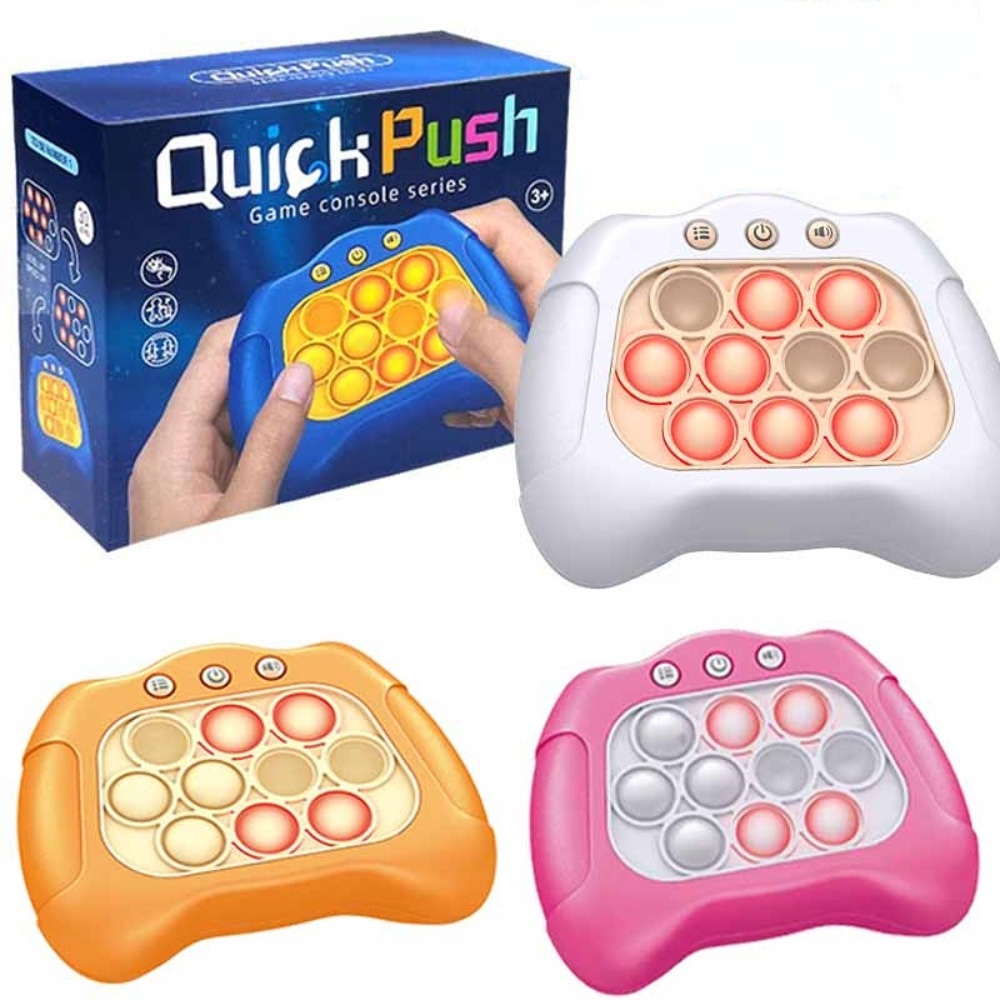 [Bro Mart]Pop Push Childrens Press Handle Fidget Toy Pinch Feeling ...