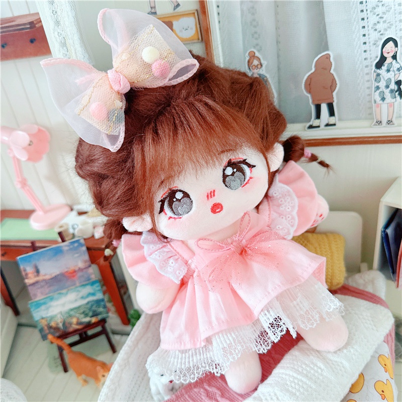 20cm Doll Humanoid Doll Plush Toy Chestnut Cute Cotton Doll Plush Toy ...