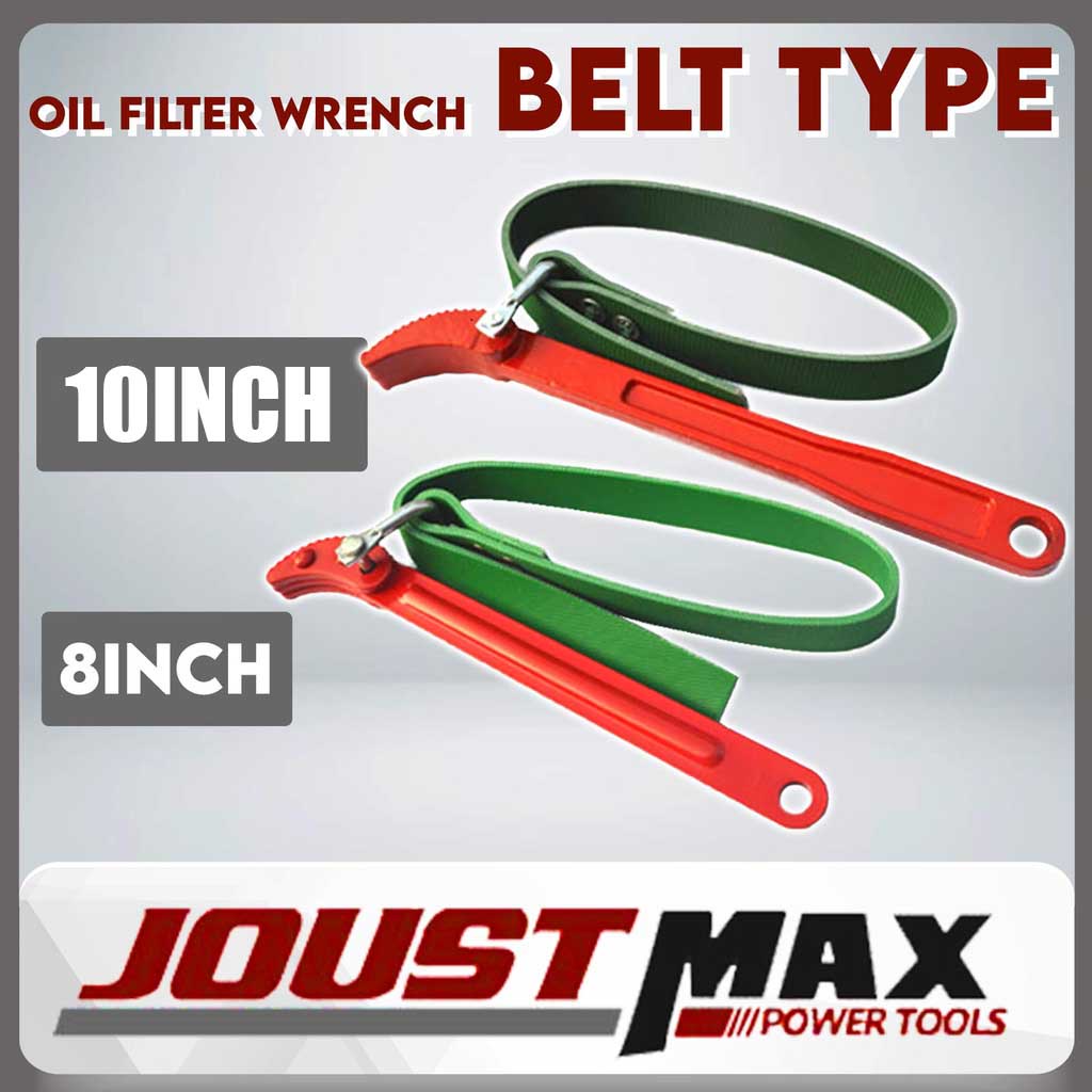 10INCH 265MM 8INCH 215MM BELT TYPE OIL FILTER WRENCH OPENER REMOVER ...