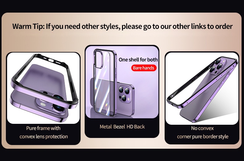 For iphone 14 15 16 Pro Max Plus 13 12 Pro Max Bumper Case Luxury ...