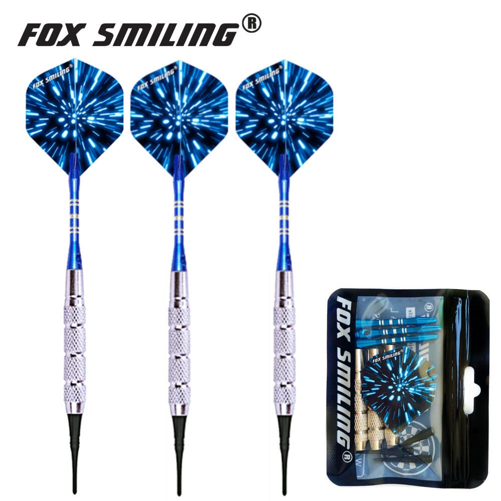 FOX SMILING 18g Soft Tip Darts Pin Professional Electronic Plastic Tip Point Dart | Shopee ...