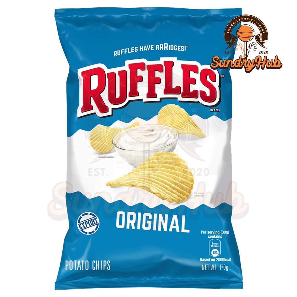 Ruffles Potato Chips 170g | Shopee Philippines