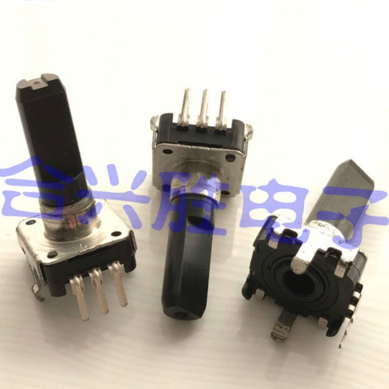 1PCS Rotary Encoder EC12E24204A9 Power Amplifier Audio Volume Adjustment Potentiometer 24 ...