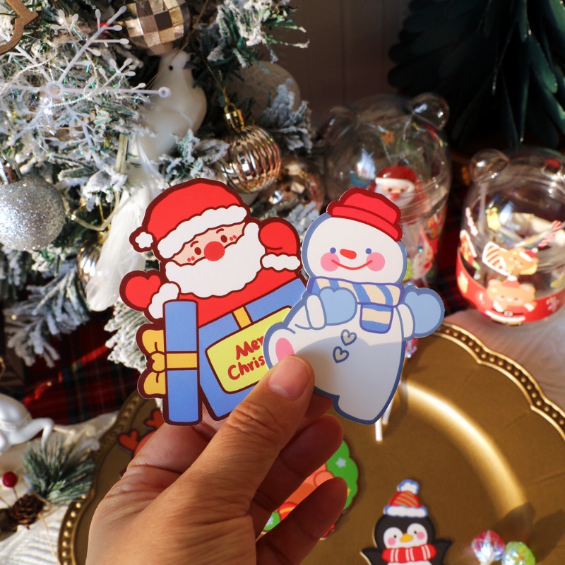 25Pcs Cartoon Lollipop Insert Cards / New Year Birthday Gift DIY Crafts ...