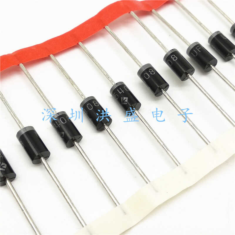 High efficiency/ultra fast recovery diode UF5408 3A/1000V DO-27 para sa ...