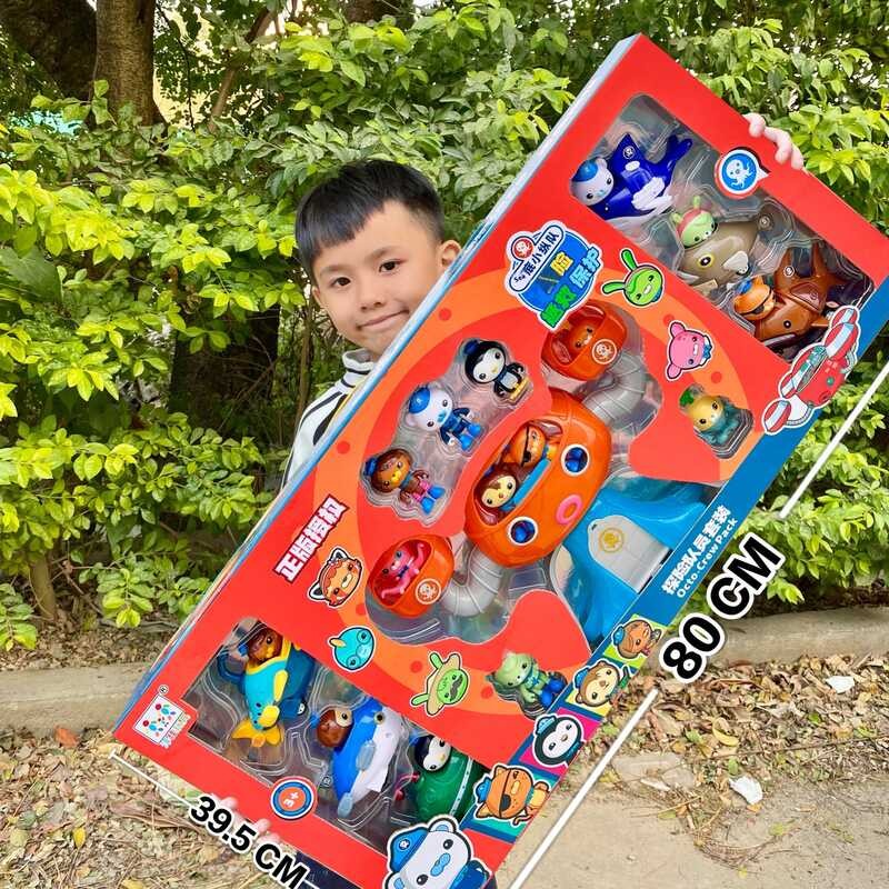 Barnacles Kwazi Peso Dashi Anime Action Fig A Set Of Octonauts Figure ...