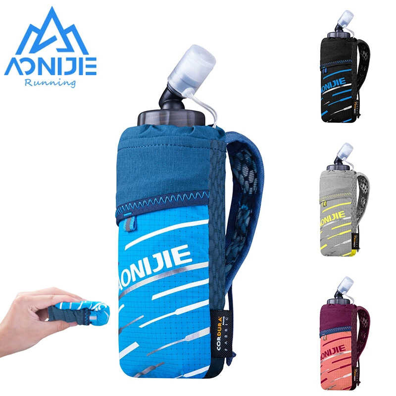 Foldable AONIJIE Portable Handheld Running Flask Water Bottle Storage ...