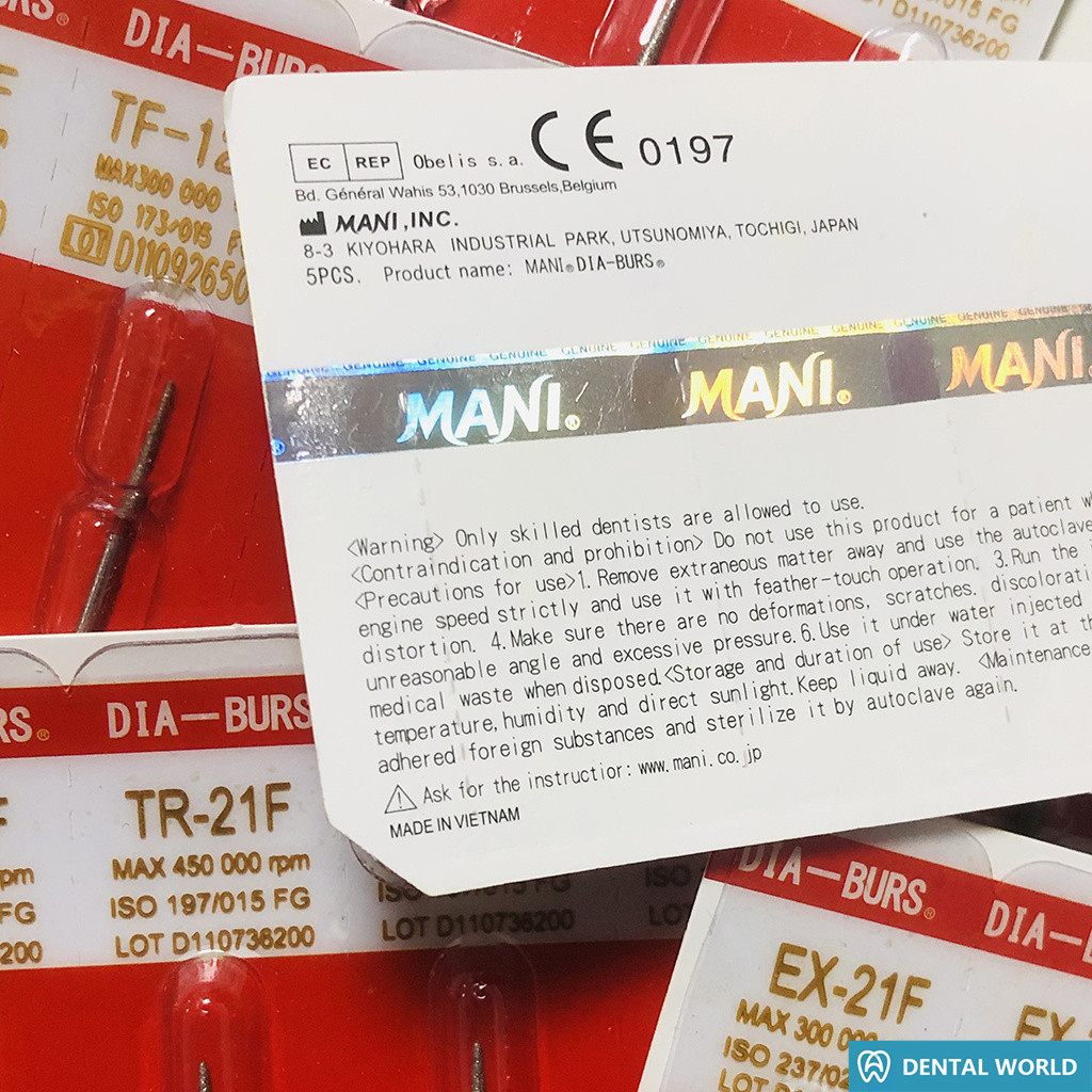 Mani red block 5-bit drill 【F - Fine】 | Shopee Philippines