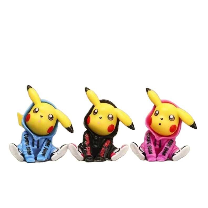 57 Figures Cartoon PVC Action Model Dolls Toys Gift For Kids Poke-Mon ...