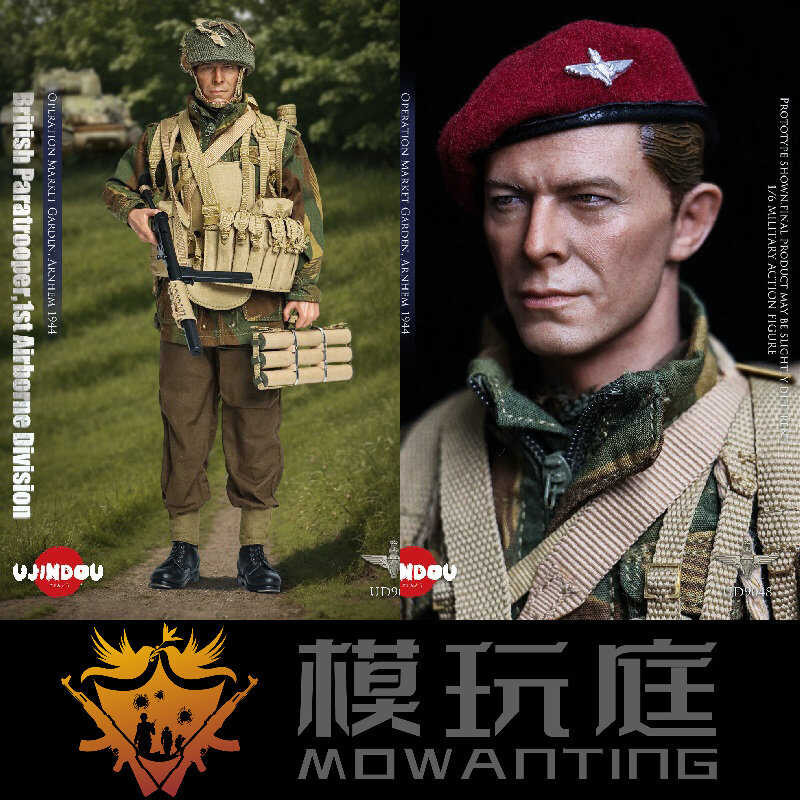 W Yuzhandao 1/6 Soldier Model Ud9048 WWII British Red Devils ...