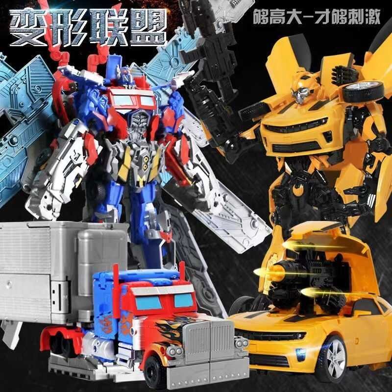 King Transformers Kong Optimus Prime Big Tower Er Model Robot Car Boys ...