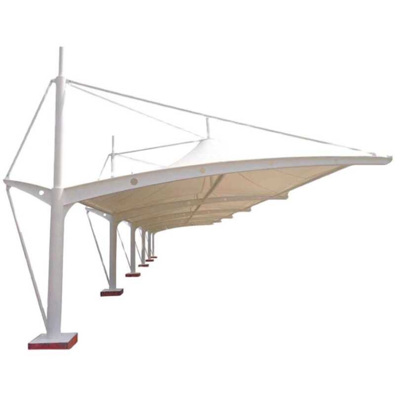 Outdoor Membrane Structure Landscape Shed, Swimming Pool, Tensioned ...