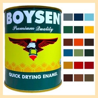 Boysen QDE Quick Dry Enamel (Available in Different Colors) for Wood or ...