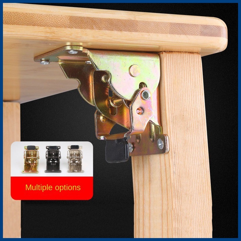 1pcs Iron Folding Support Frame Self-Locking Hinge Table Leg Fittings ...