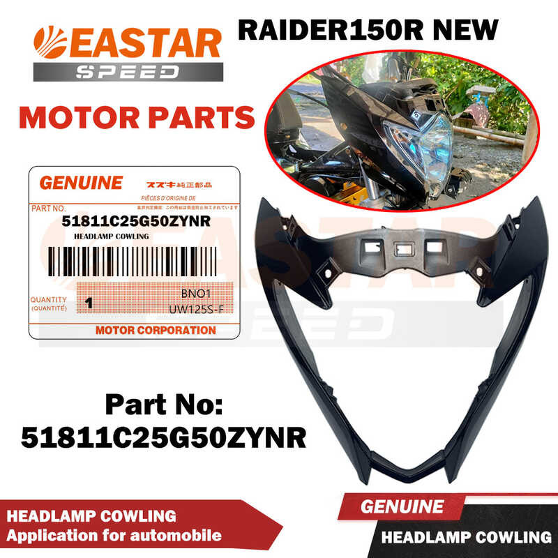Cowg SGP Raider 150 Reborn Black Gloss Original Raider 150 Carb ...