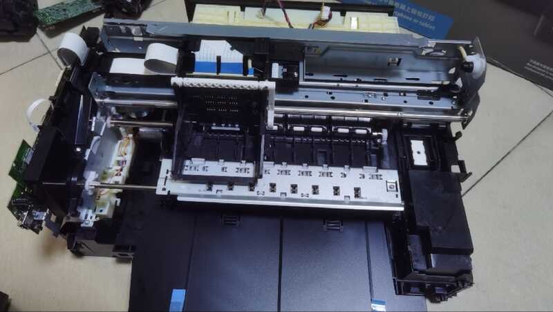 HP's new 8210/8710/8215 feeder cleaning unit, word carriage paper box ...