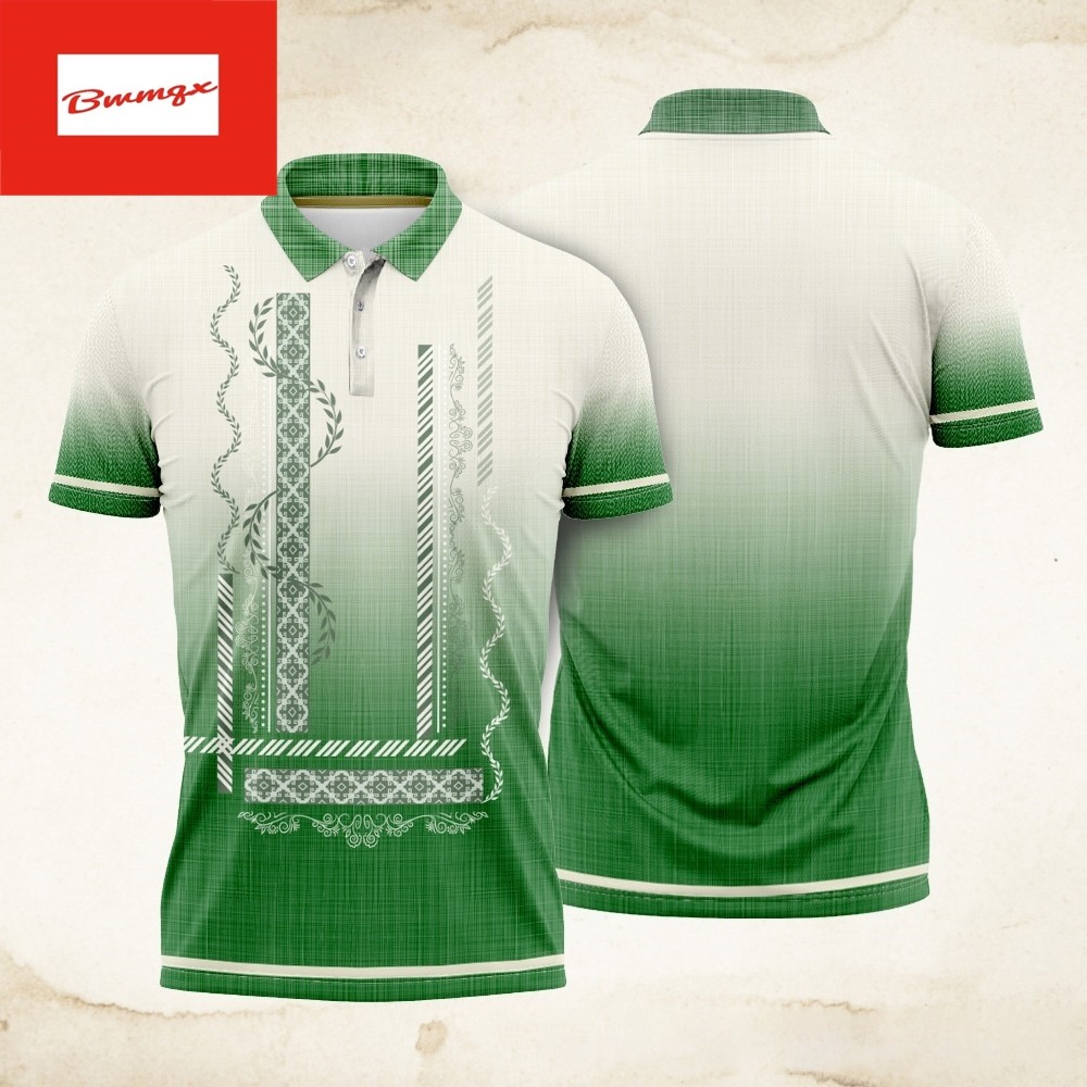 asean inspired ethnic attire barong agalog batik polo for men ...