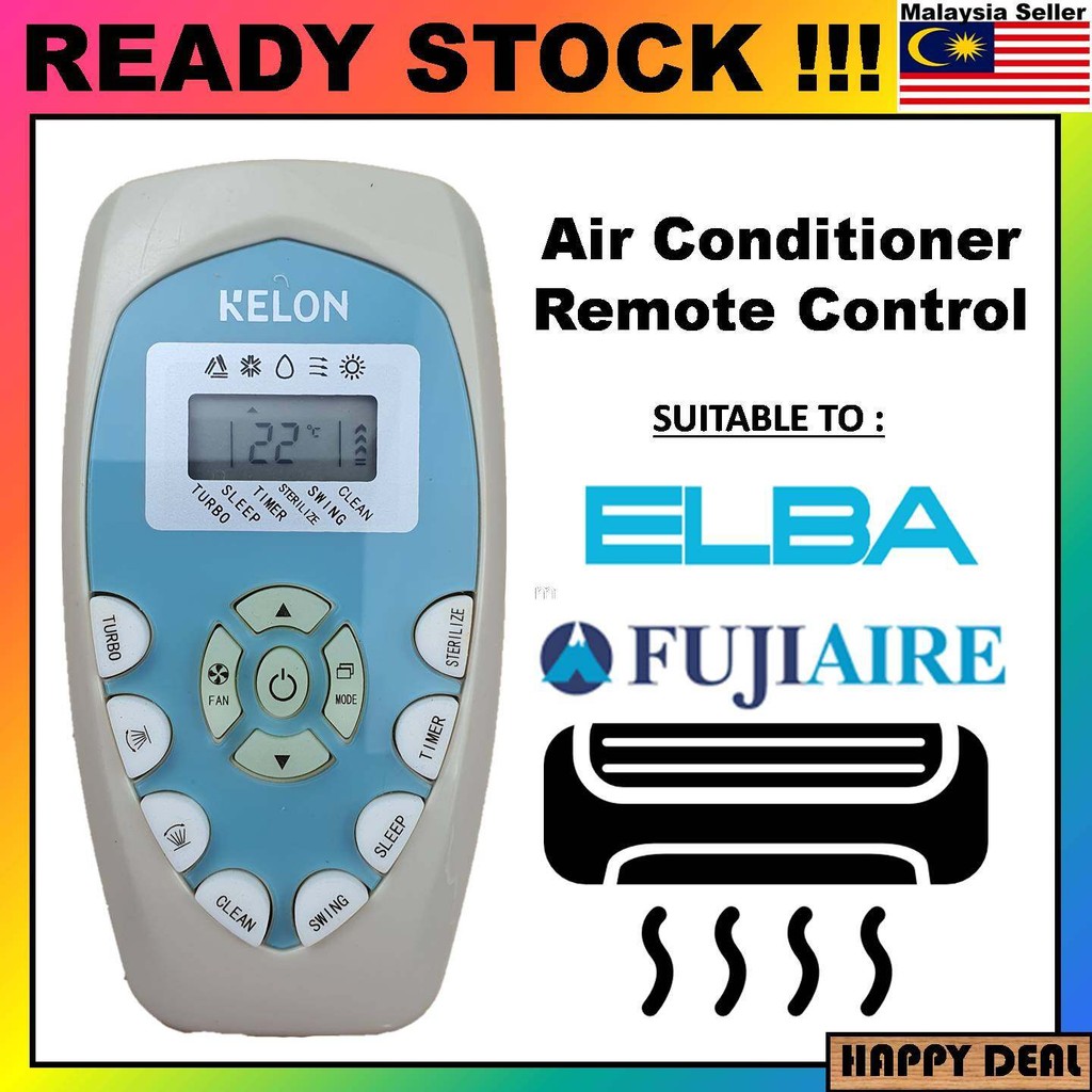 FUJIAIRE ELBA Air Cond Aircon Aircond Air ConditionerRemote Control ...