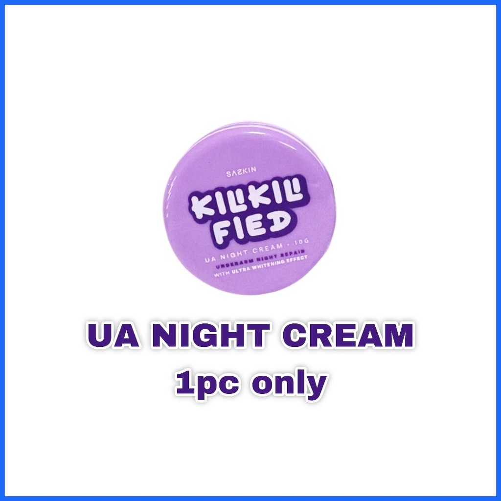 SASKIN Kilikili Fied UA Night Cream 10g Sazchna Laparan Whitening ...