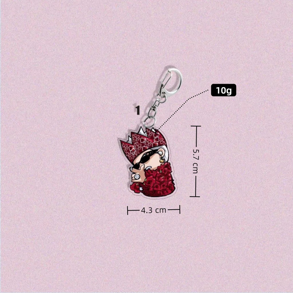Kpop G-DRAGON GD Concert Pendant Bag Acrylic Keychain | Shopee Philippines
