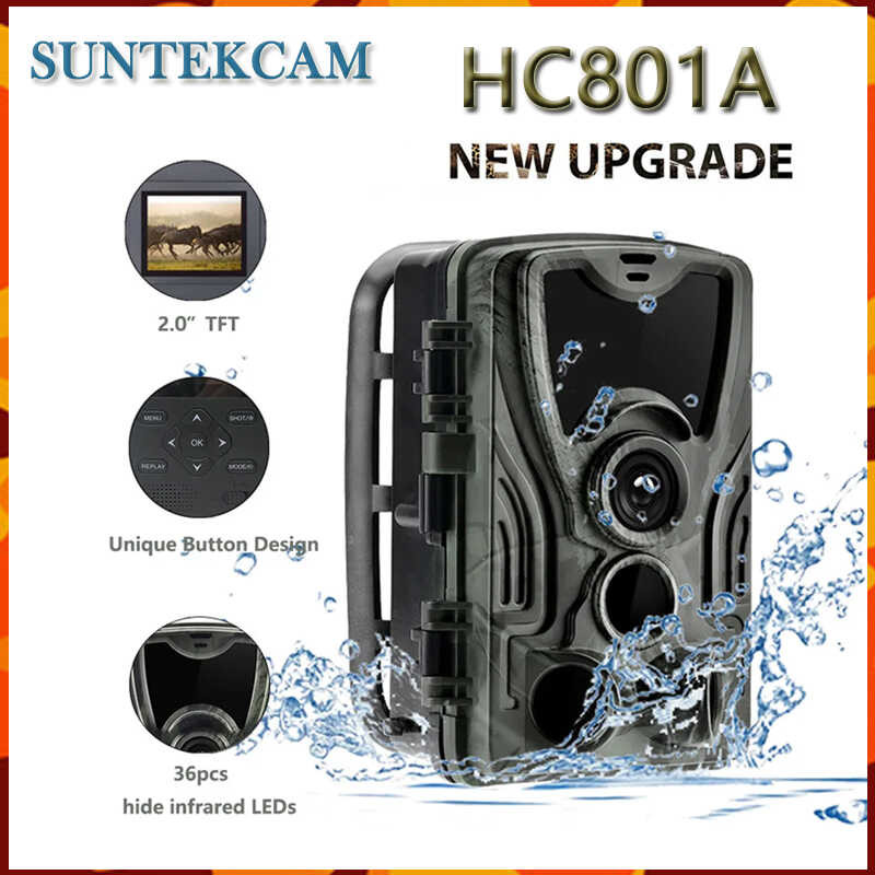 Hc801a 々 With Night Vision Motion Activated Outdoor Trail Camera ...