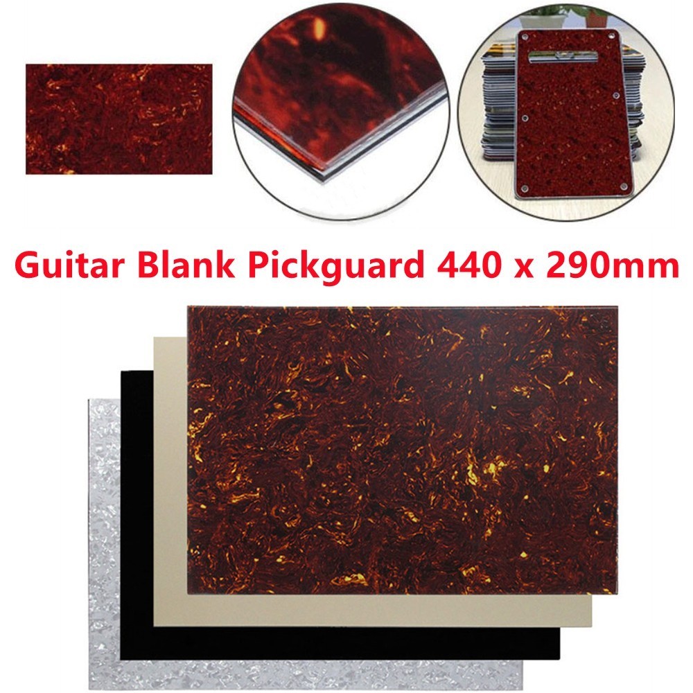 Blank Pickguard Sheet Electric Guitar scratchplate DIY material 44 x 29cm 3 ply | Shopee Philippines