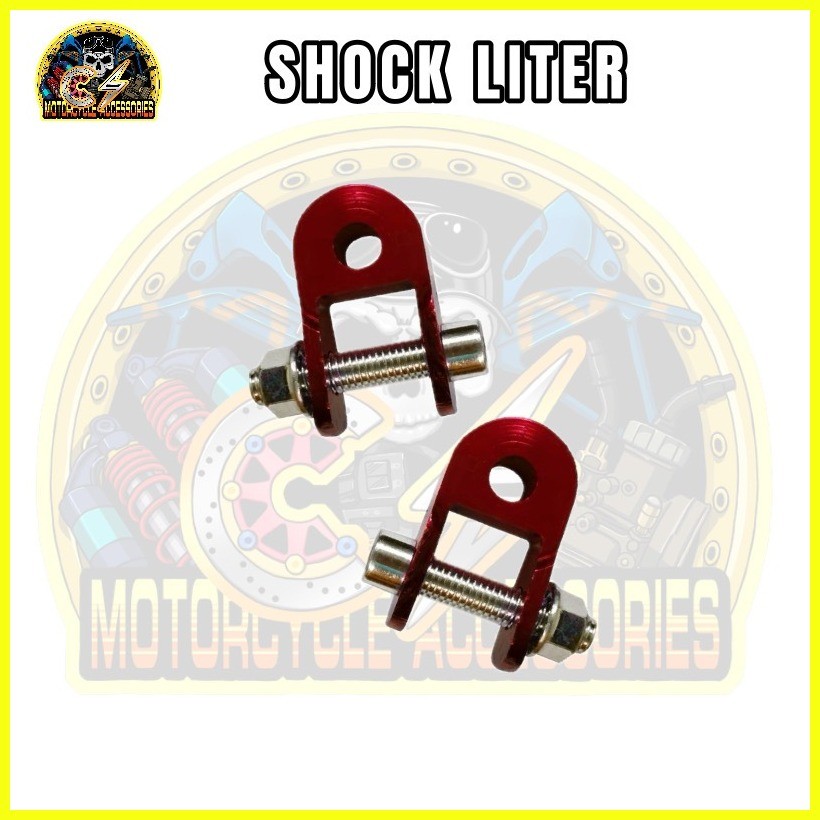 ☪ CS Motorcycle 2pcs Rear Shock Extension Shock Lifter Adaptor | Shopee ...