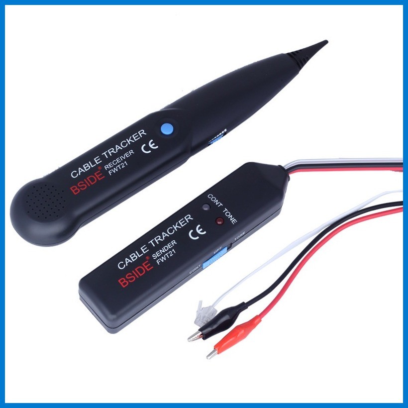 BSIDE FWT21 Telephone Line Detector Line Finder Network Cable Tester ...