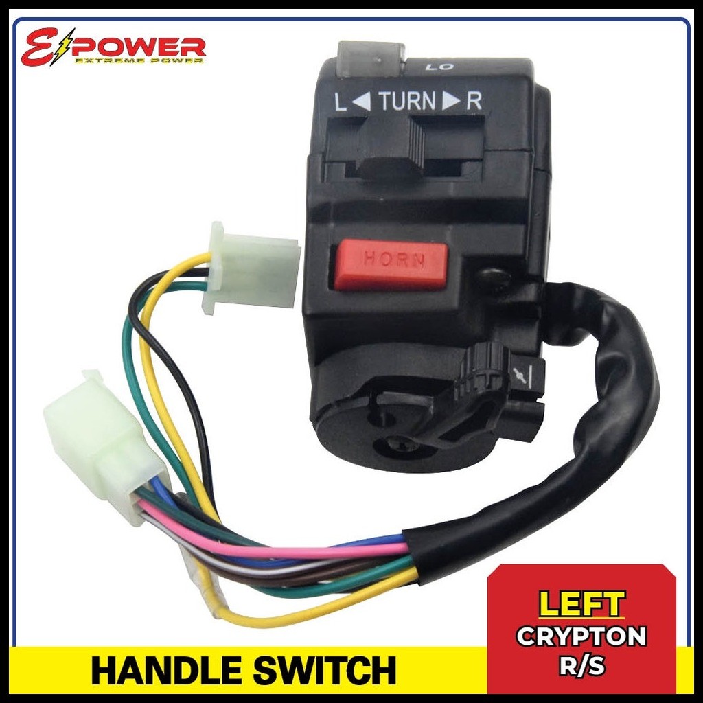 Yamaha Crypton R / S E-Power Motorcycle Handle Control Switch (Left ...
