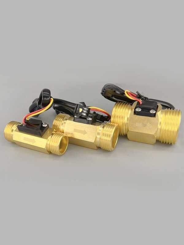 Copper turbine cycle system flow sensor Hall element induction pulse ...