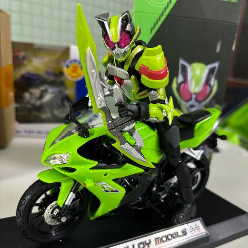 Soul Lid Kamen Rider SHF Extreme Fox Taili Alloy Motorcycle Model ...