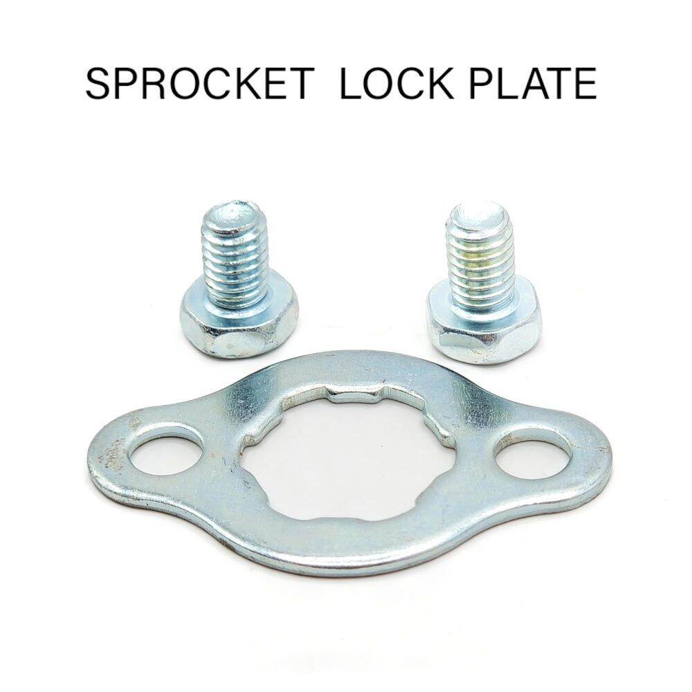 Sprocket Lock Plate + Bolts | Motorcycle Chain Drive Stopper | Shopee ...