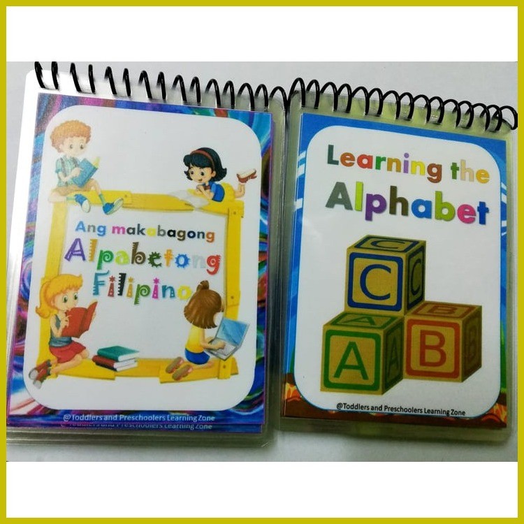 ♟ Modern Filipino Alphabet ABAKADA English Alphabet Flashcards Size A6 ...