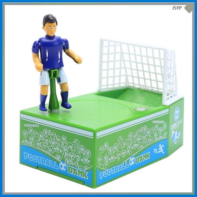 Soccer Shooting Coin Bank Football Soccer Ball Player Money Saving Bank ...