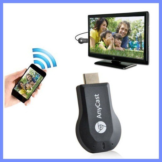 AnyCast M2 Plus WiFi Display Dongle Receiver 1080P HDMI TV DLNA Airplay ...