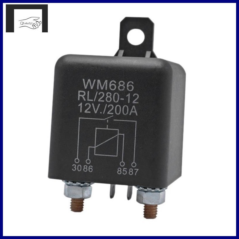 Battery Isolator Relay 4-Pin WM686 Start Relay Car Relay RL/280 ...