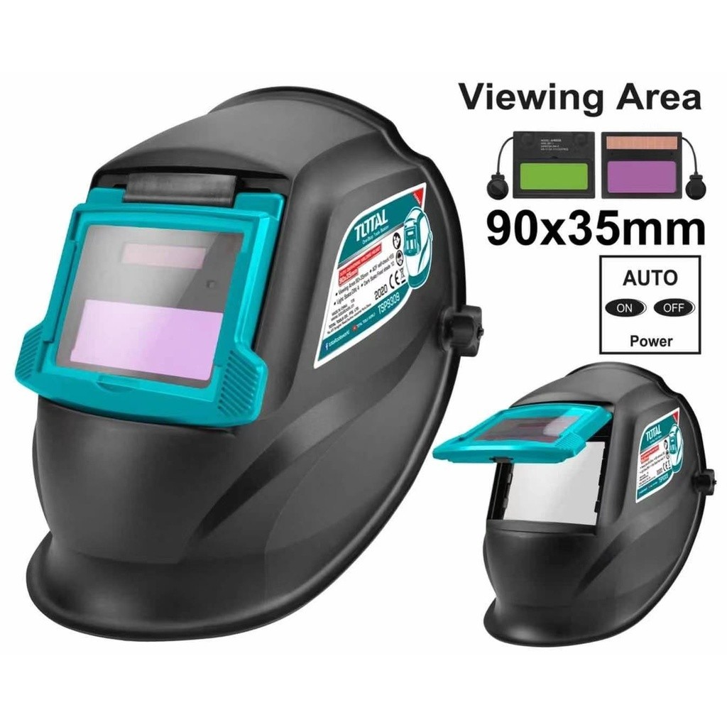 TOTAL Auto Darkening Welding Mask (TSP9309) (Original) | Shopee Philippines