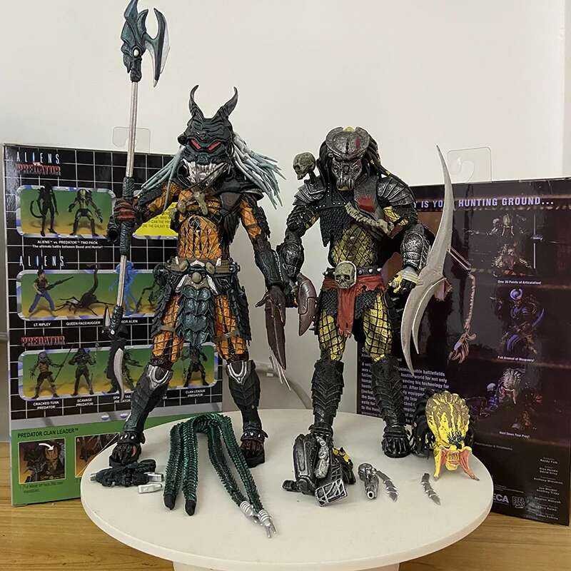 NECA Concrete Jungle Action Figure Warrior Hunter Chief Alien VS ...