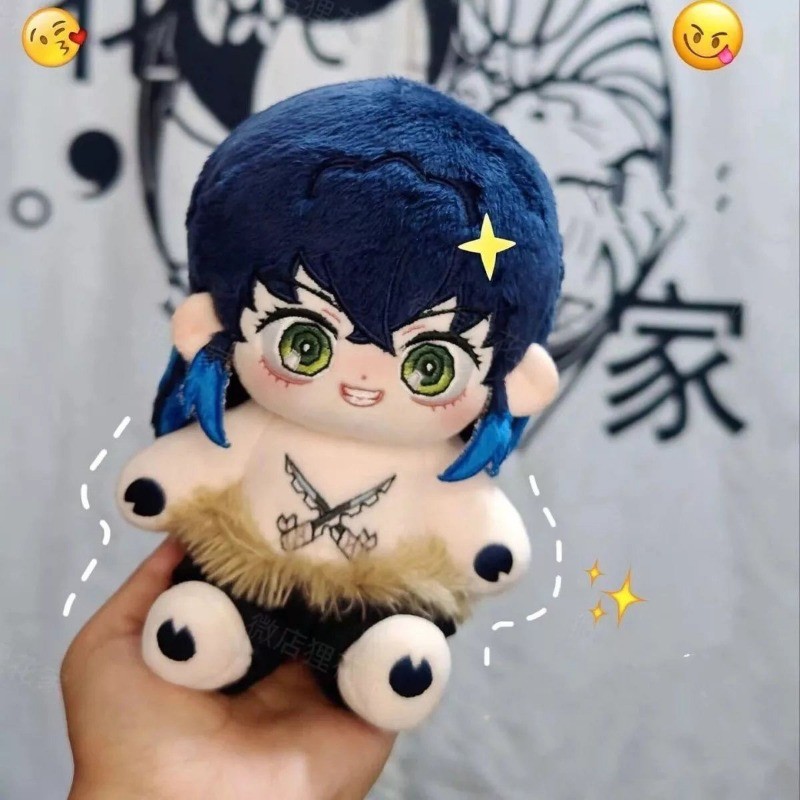 Demon Slayer Kimetsu No Yaiba Hashibira Inosuke 20cm Cotton Doll Doll ...