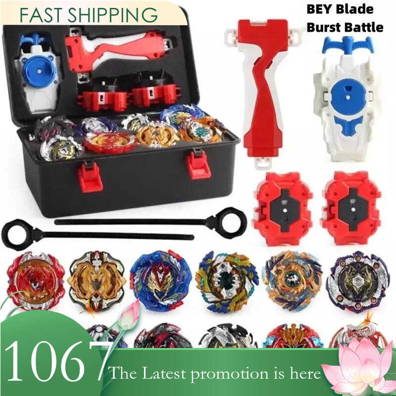 BEY Blade Burst Battle Latest Complete With 12Pc And Battg Tops ...