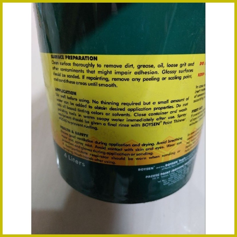 Boysen Primeguard B4301 Primer 4 Liters | Shopee Philippines