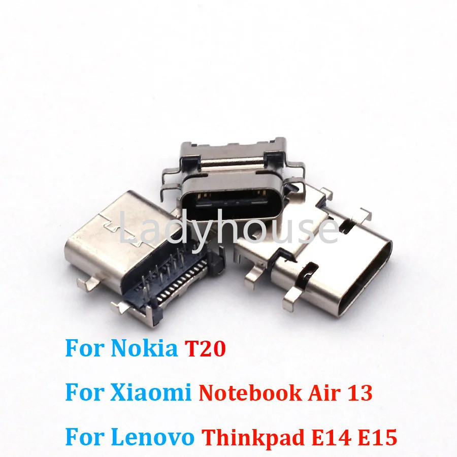 1-10PCS USB Type C For Nokia T20 DC Power Jack For Xiaomi Notebook Air ...