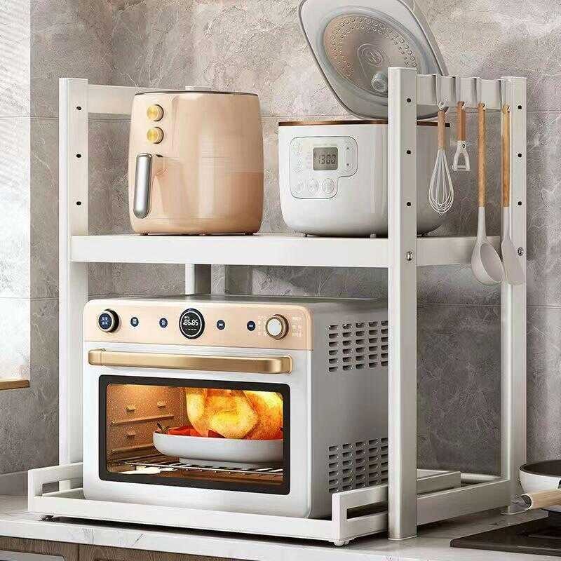 Rice cooker storage rack, kitchen countertop, microwave rack ...