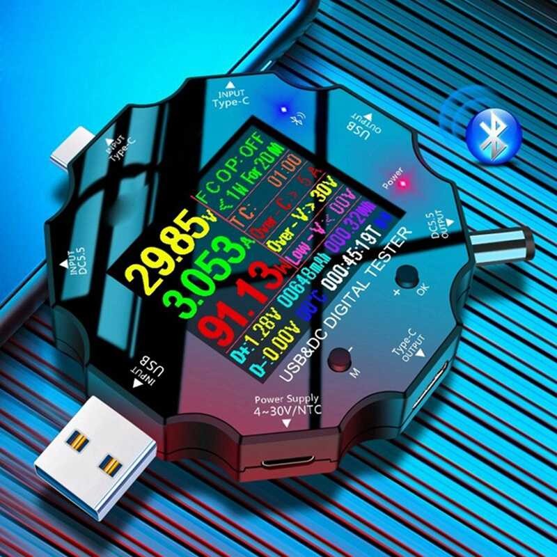 Wifi Tuya Fast Charge Tester USB Volta Type-C PD Mobile Phone Charger ...