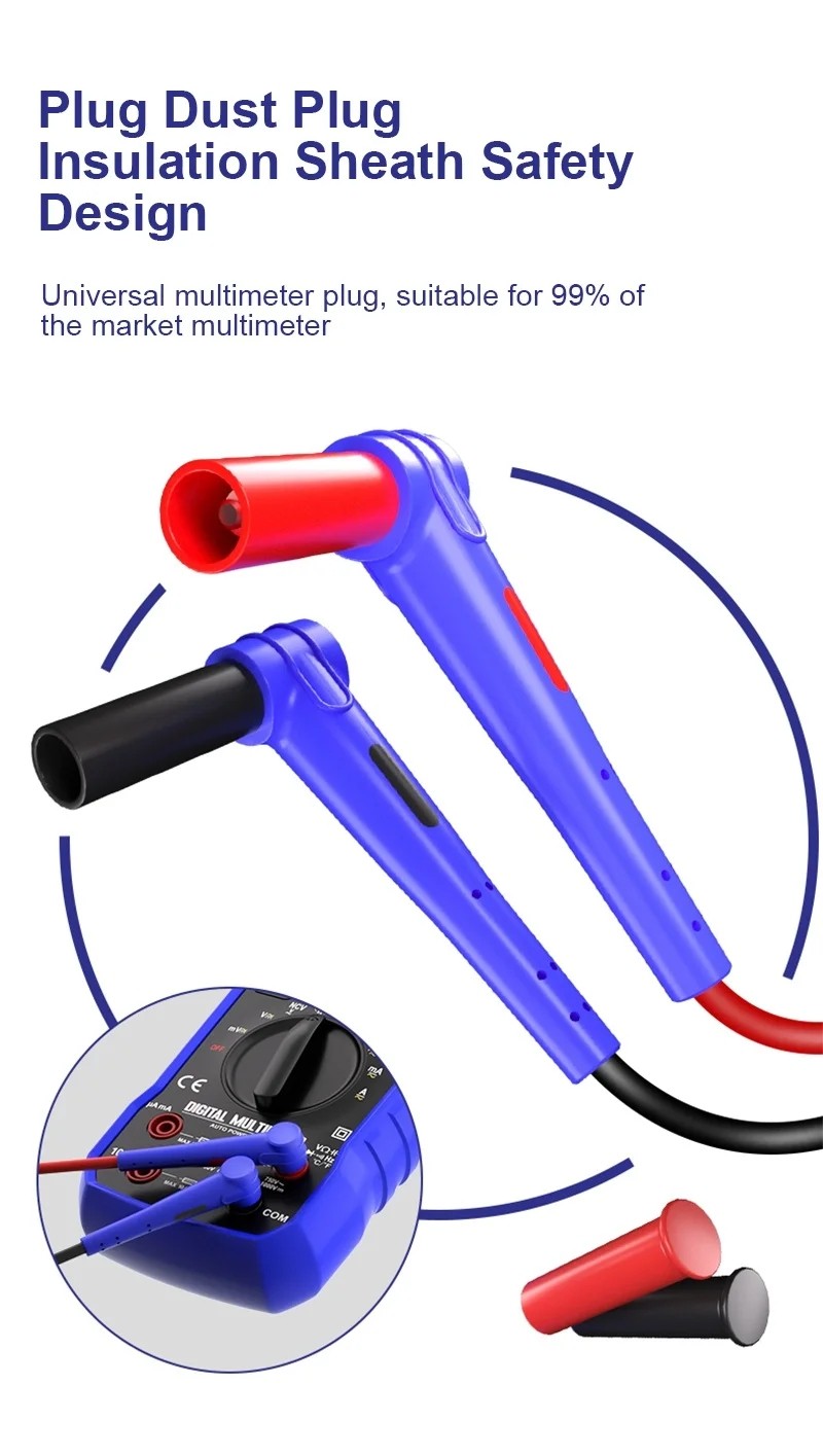 MECHANIC RP15 Multimeter Pen 1000V 20A Stainless Steel Digital ...