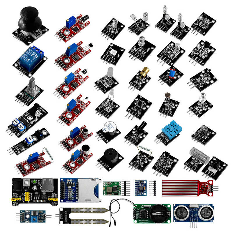 45 Sensor Module Learning Experiment Kit Suitable for STM32/UNO R3 ...