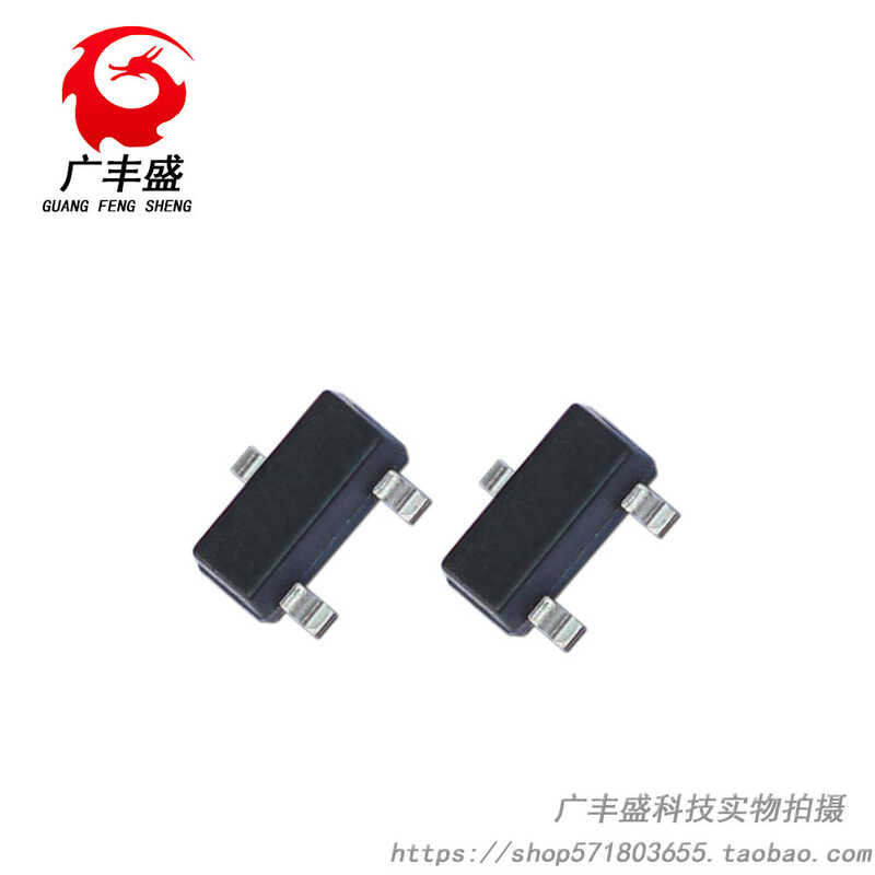 2SA1015 A1015 silk screen BA SOT-23 PNP 50V/150mA surface mount ...
